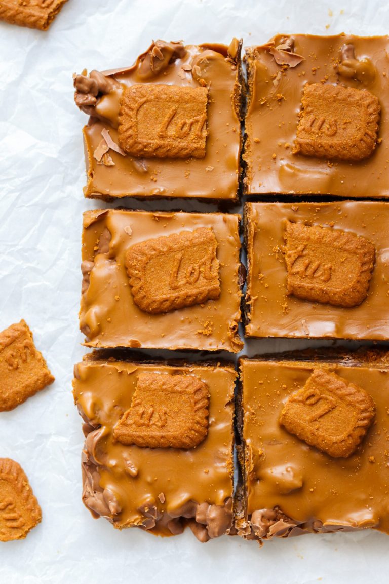 Biscoff Tiffin Recipe - My Morning Mocha