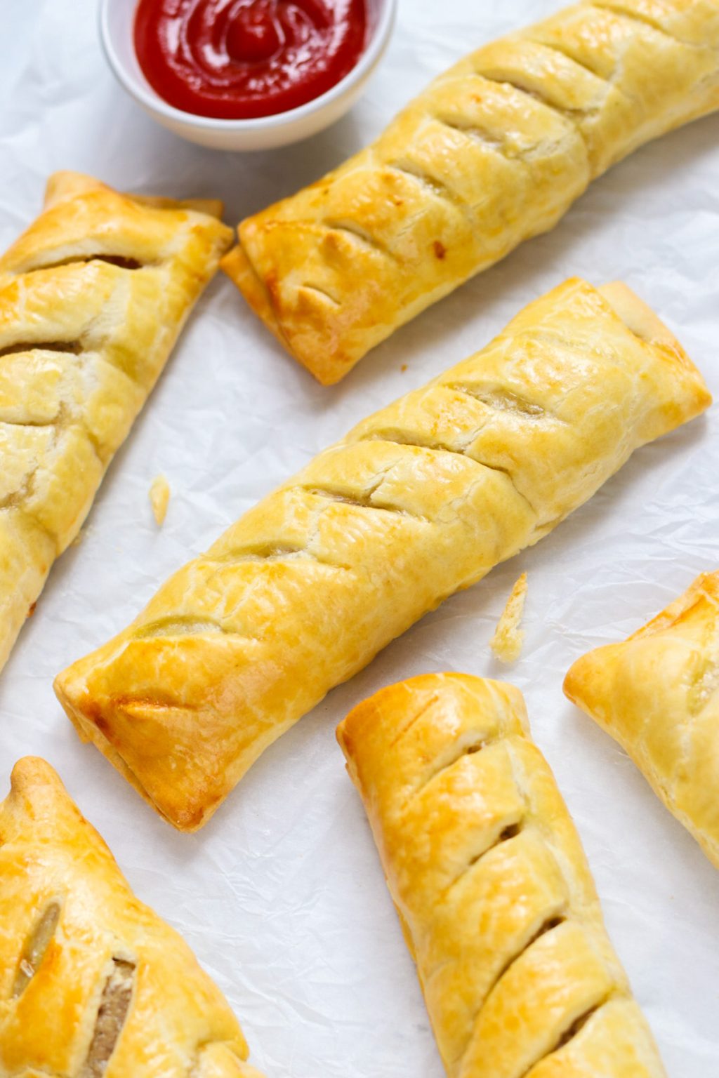 Shortcrust Pastry Sausage Rolls - My Morning Mocha