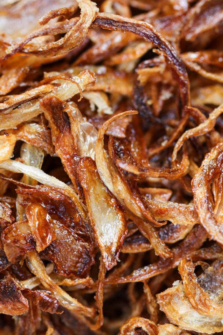 Crispy Fried Onions - My Morning Mocha