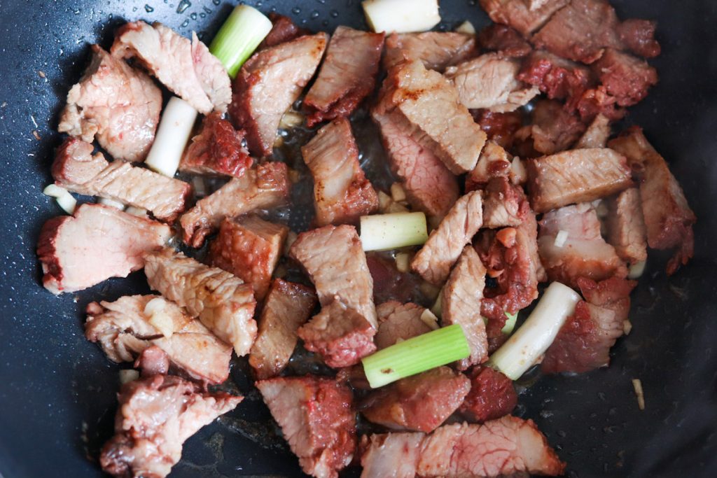 Char Siu Chow Mein (Roasted Pork) - My Morning Mocha