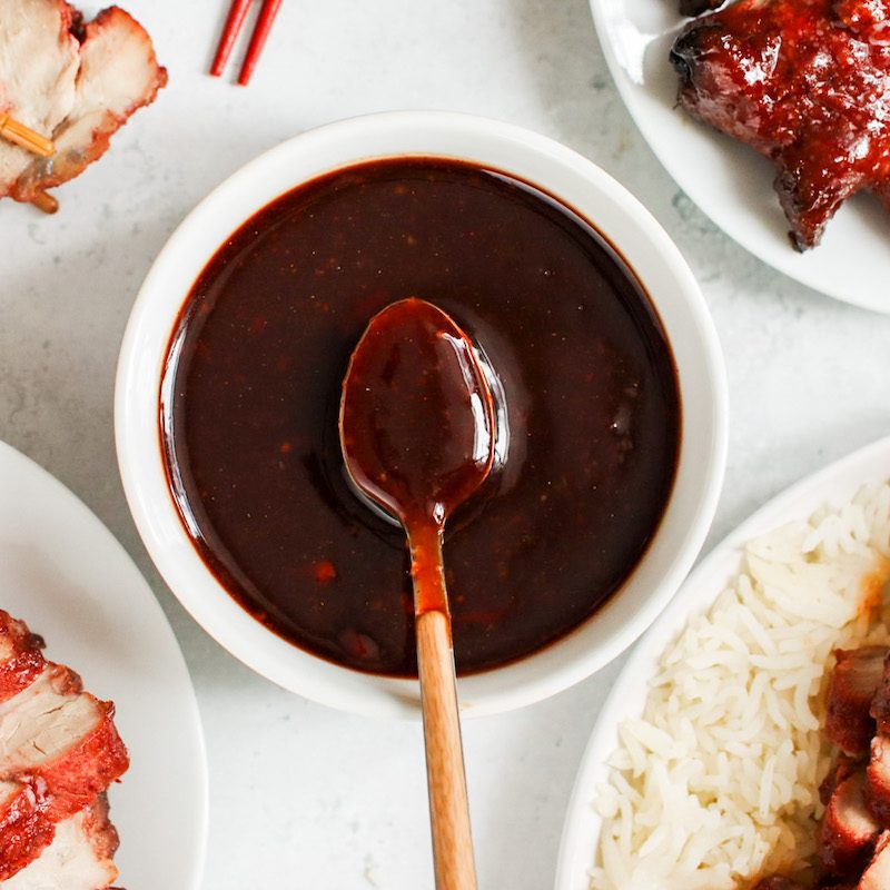 Chinese BBQ Sauce (Char Siu Sauce) - My Morning Mocha