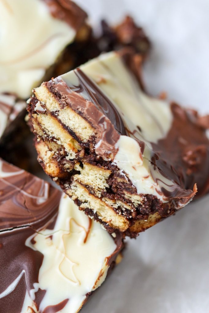Chocolate Tiffin Recipe - My Morning Mocha