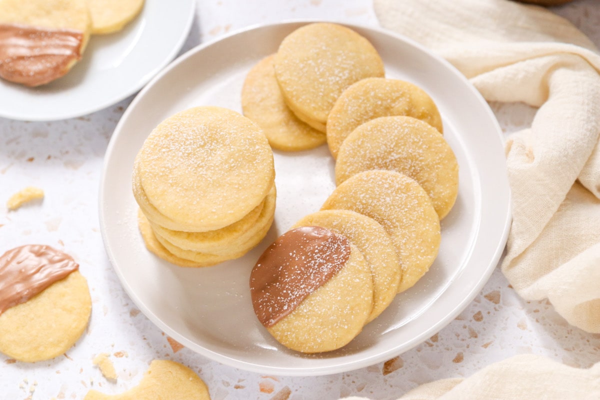 All Butter Shortbread Biscuits (Cookies) - My Morning Mocha