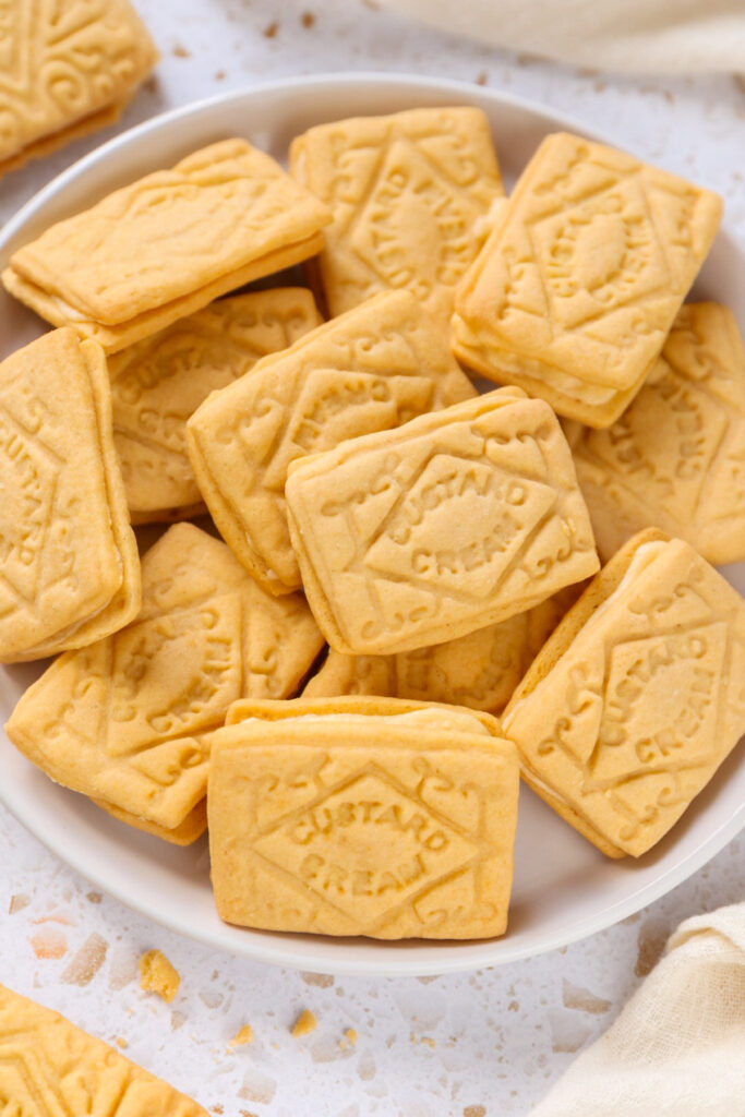Custard Creams - My Morning Mocha