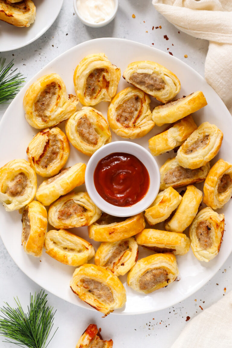 Mini Sausage Rolls (Perfect For Parties) - My Morning Mocha