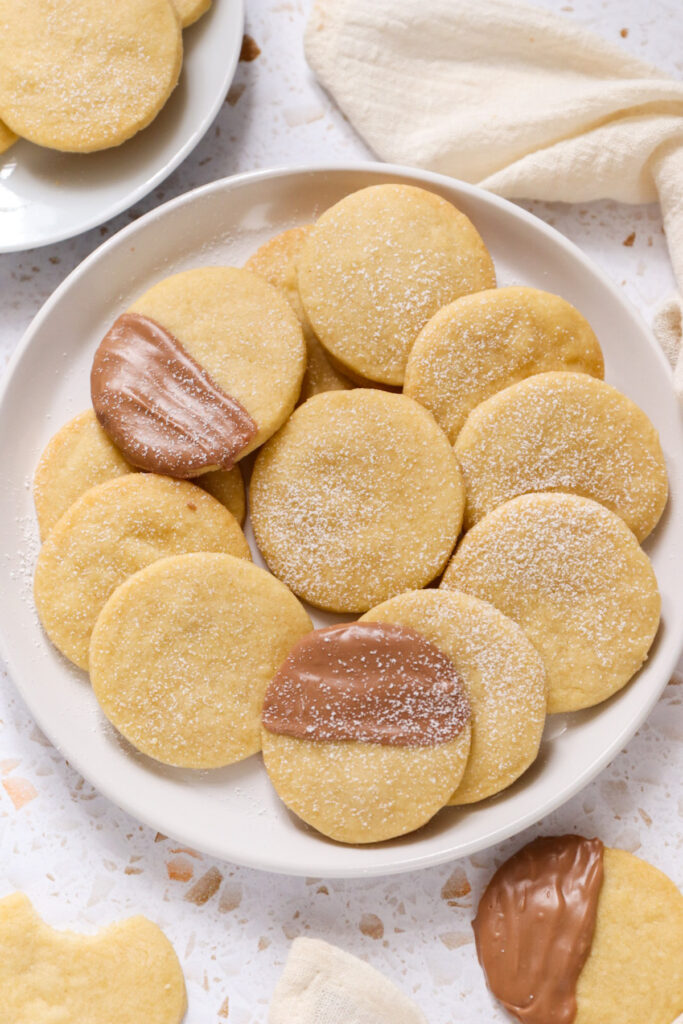 All Butter Shortbread Biscuits (Cookies) - My Morning Mocha