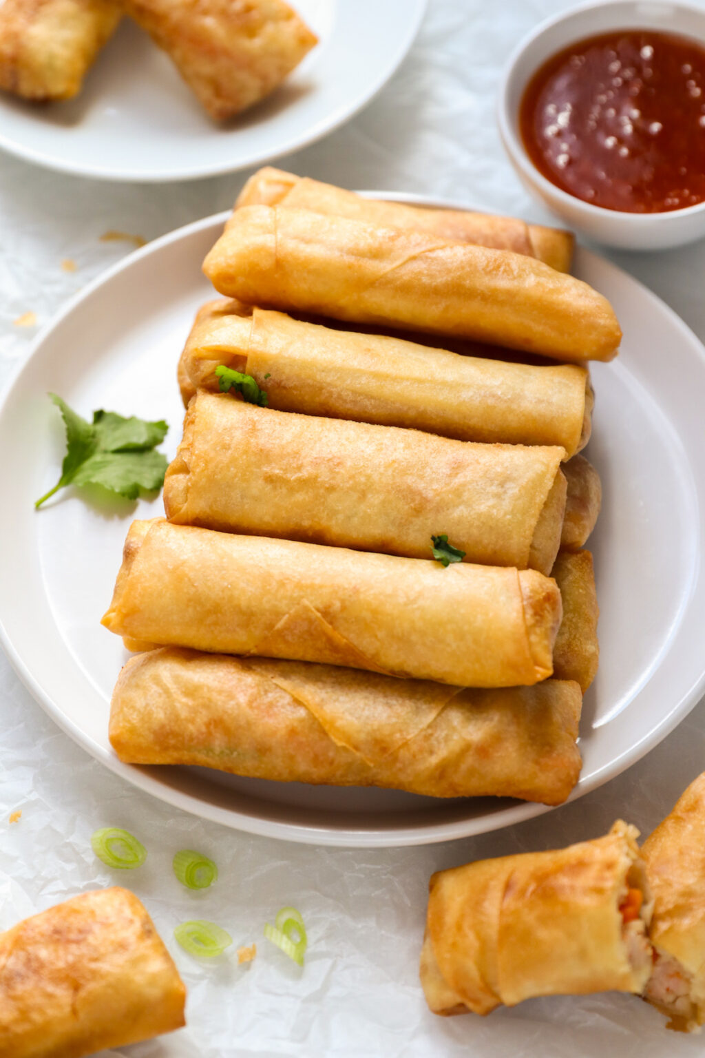 Prawn Spring Rolls - My Morning Mocha