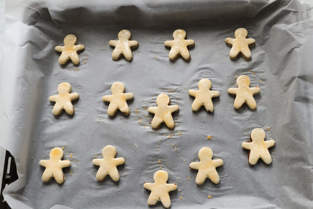 Puff Pastry Gingerbread Men - My Morning Mocha