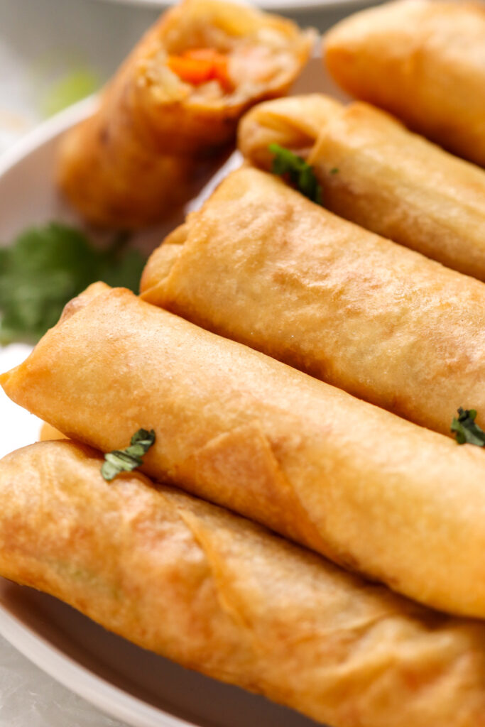 Prawn Spring Rolls - My Morning Mocha