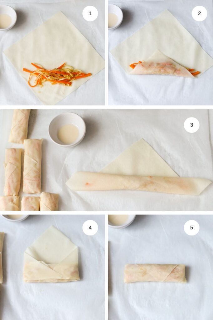 Vegetable Spring Rolls - My Morning Mocha