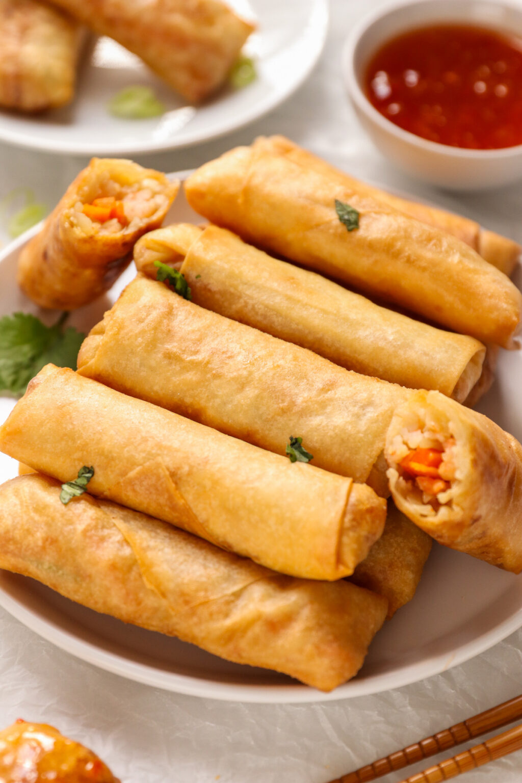 Prawn Spring Rolls - My Morning Mocha