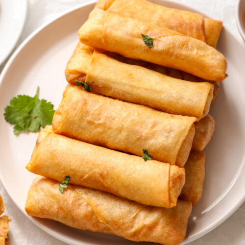 Prawn Spring Rolls - My Morning Mocha
