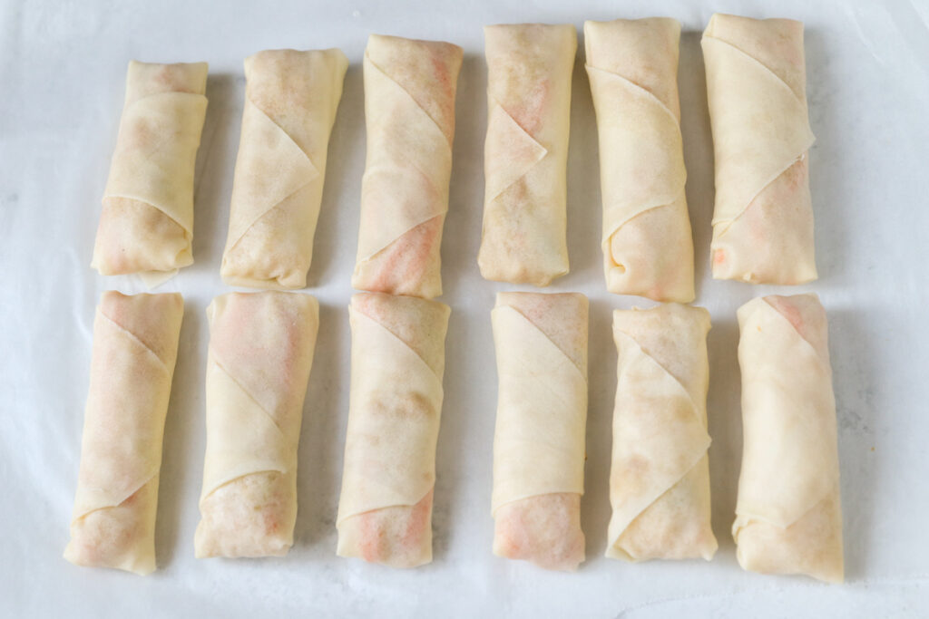Vegetable Spring Rolls - My Morning Mocha