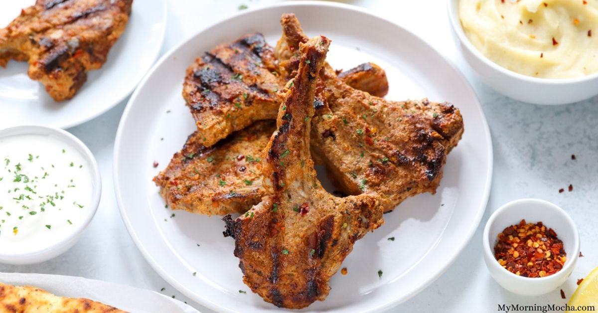 Indian Tandoori Lamb Chops - My Morning Mocha