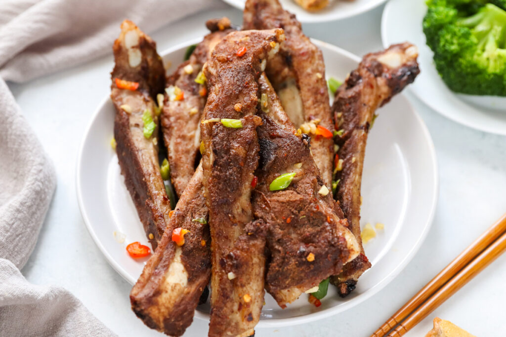 Salt And Pepper Ribs (Oven-Baked) - My Morning Mocha