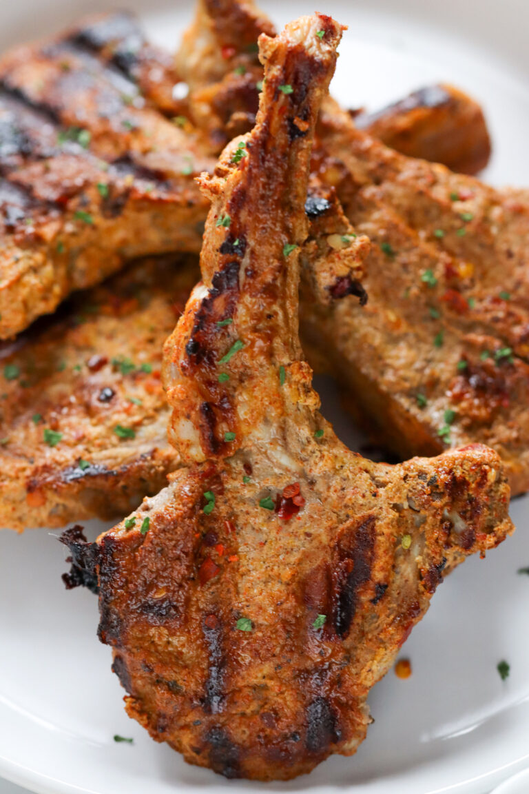 Indian Tandoori Lamb Chops - My Morning Mocha
