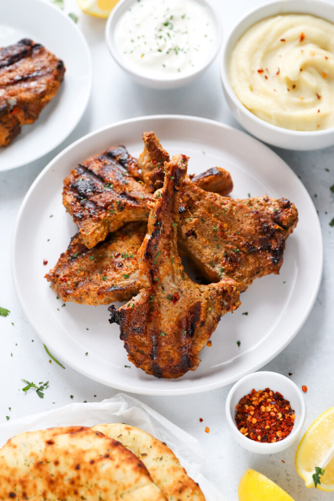 Indian Tandoori Lamb Chops - My Morning Mocha