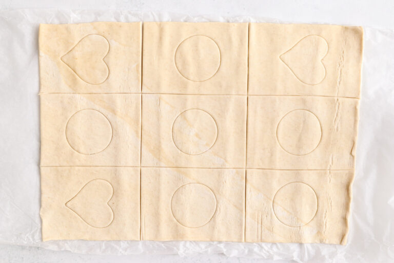 Puff Pastry Jam Tarts - My Morning Mocha