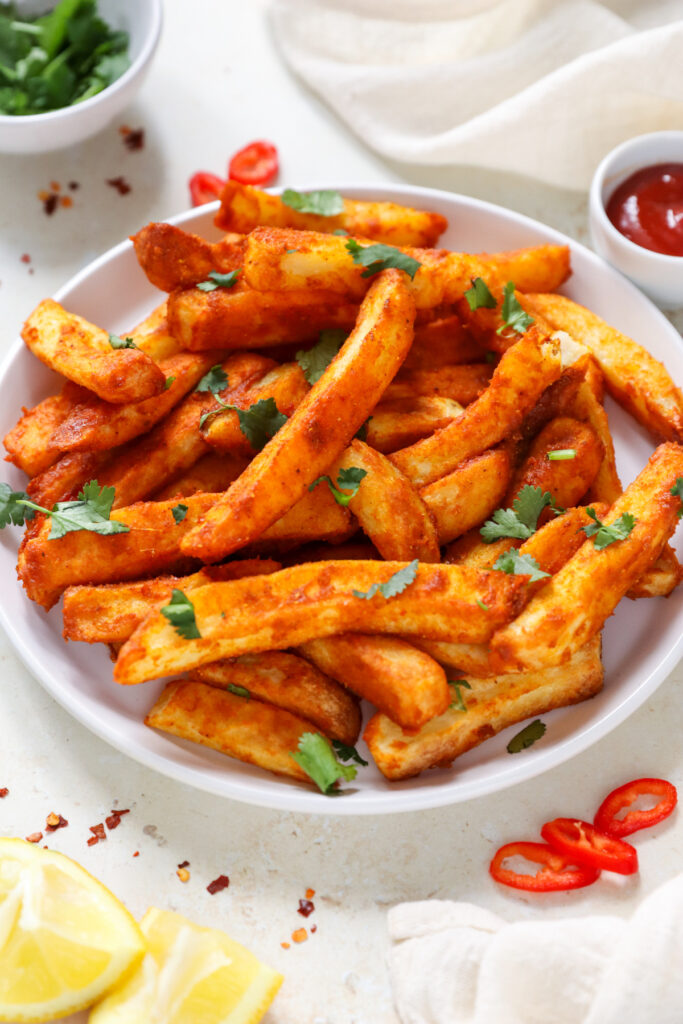 Masala Chips (Tasty Indian Fries) - My Morning Mocha