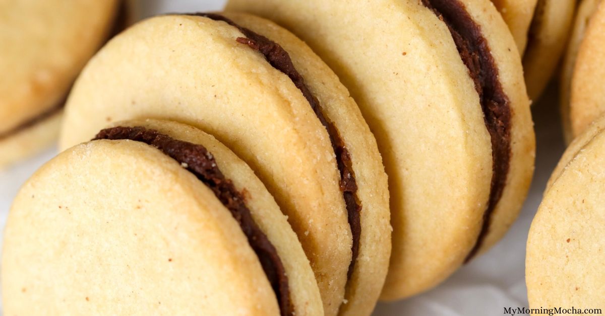Sandwich Shortbread Biscuits - My Morning Mocha