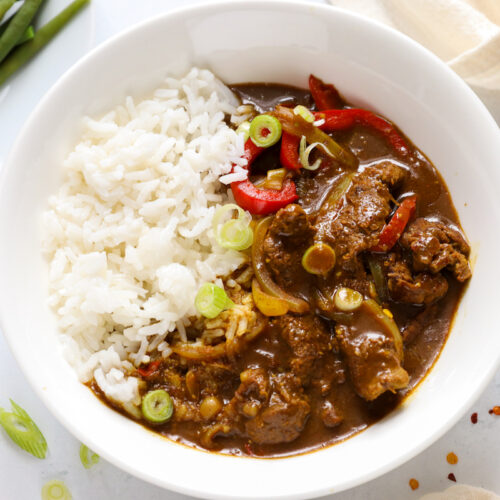 Chinese Beef Curry (Only 20 Minutes) - My Morning Mocha