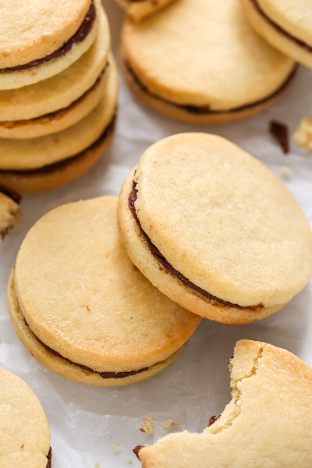 Sandwich Shortbread Biscuits - My Morning Mocha