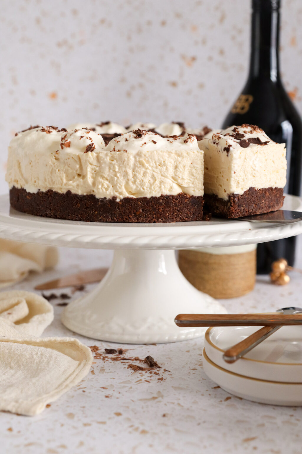 Baileys Cheesecake (No Bake) - My Morning Mocha