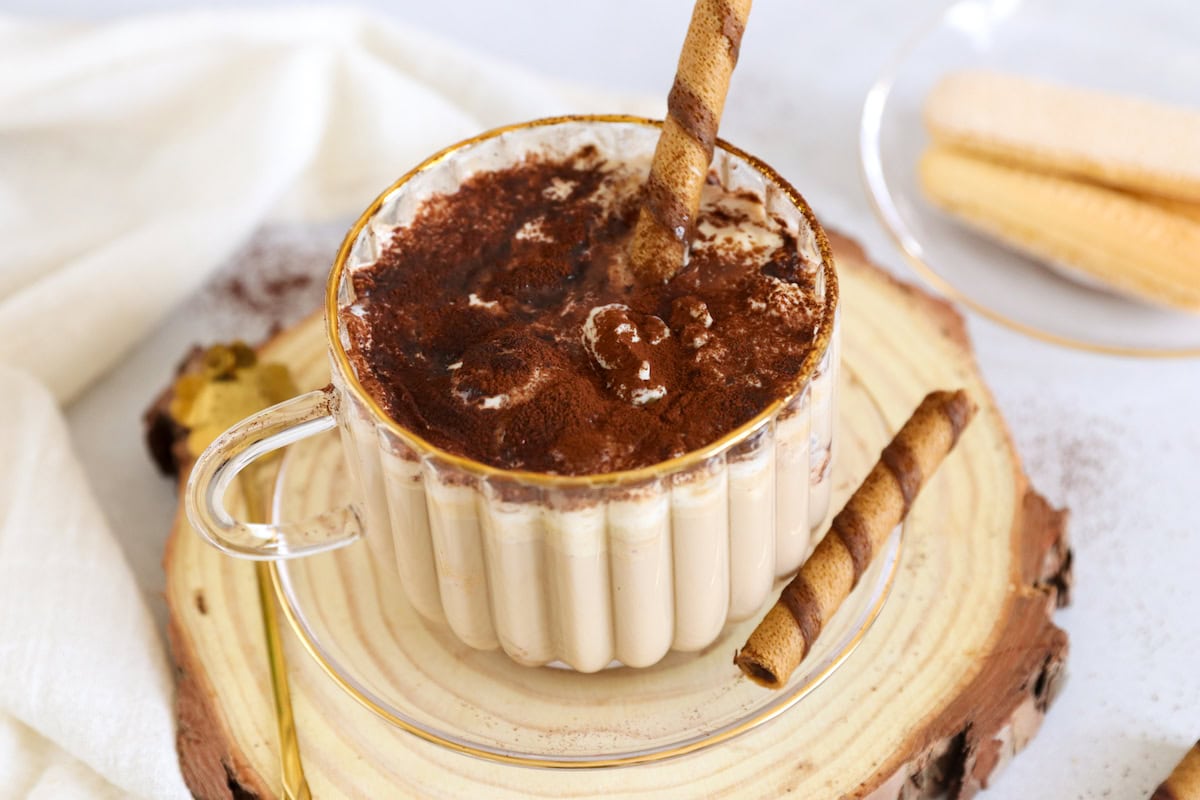 Tiramisu Latte - My Morning Mocha