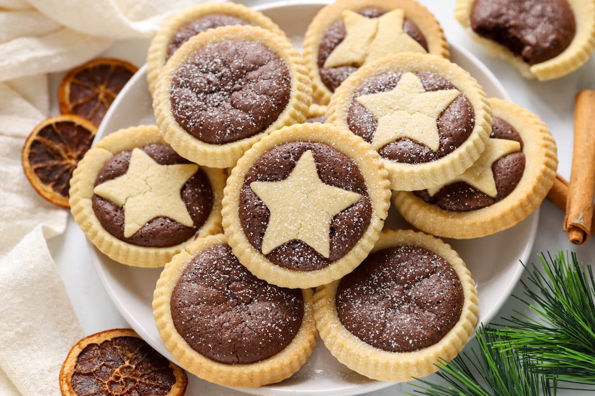Brownie Mince Pies - My Morning Mocha