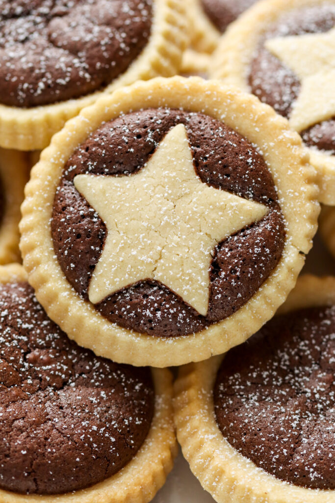Brownie Mince Pies - My Morning Mocha
