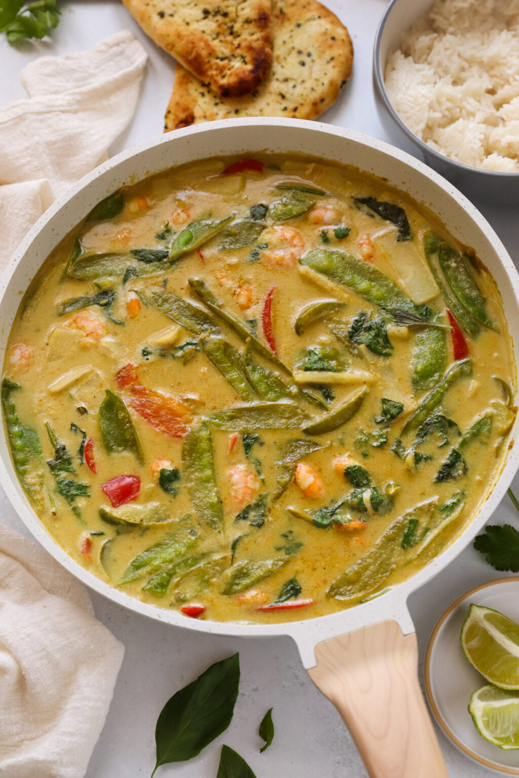 Prawn Thai Green Curry - My Morning Mocha