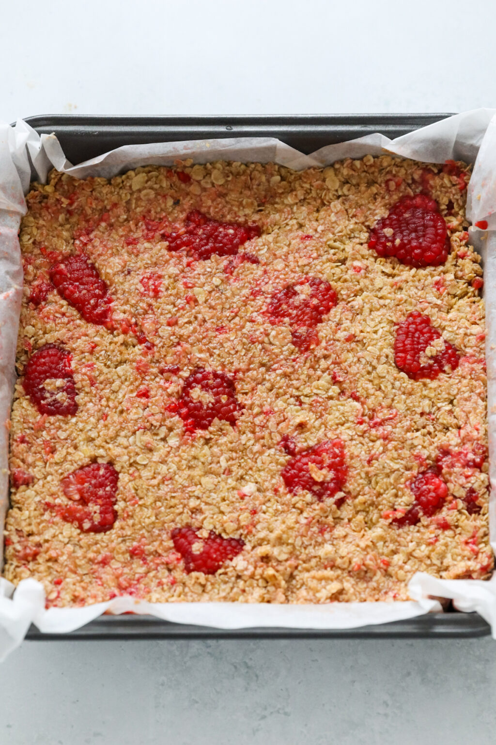 Raspberry Flapjacks (So Tasty) - My Morning Mocha