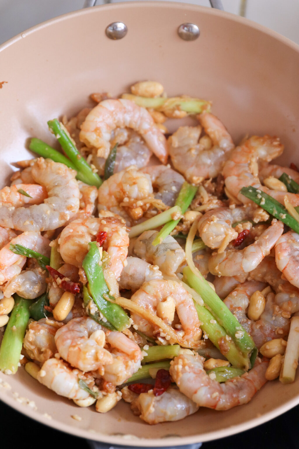 Kung Po Prawns - My Morning Mocha