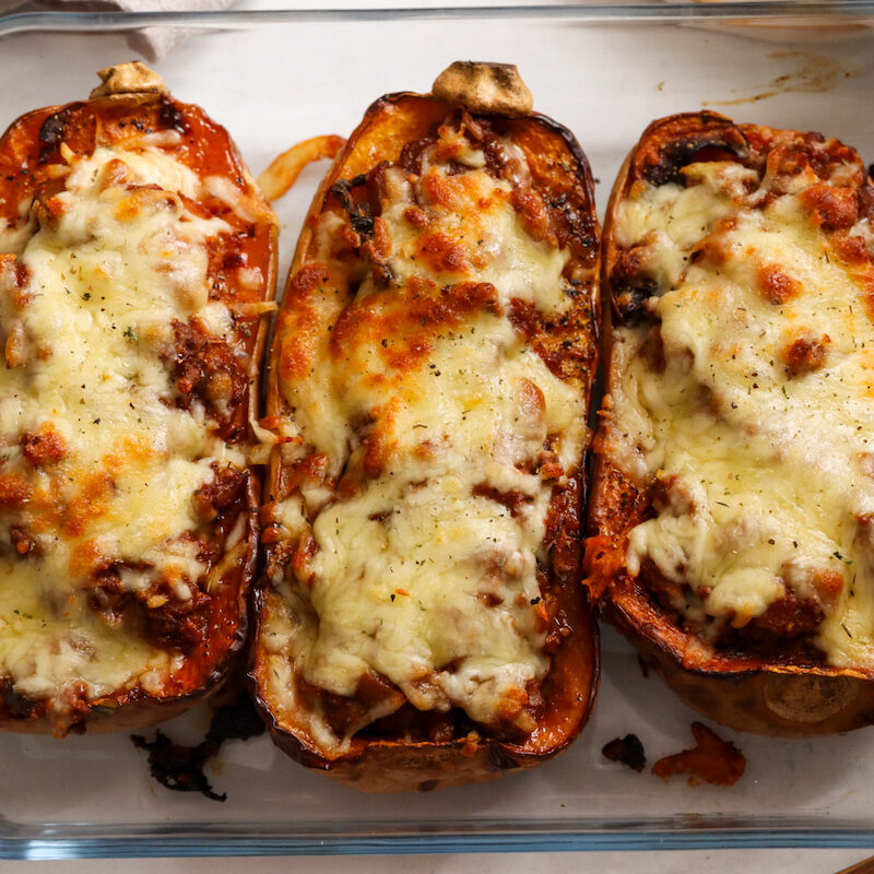 Stuffed Butternut Squash - My Morning Mocha